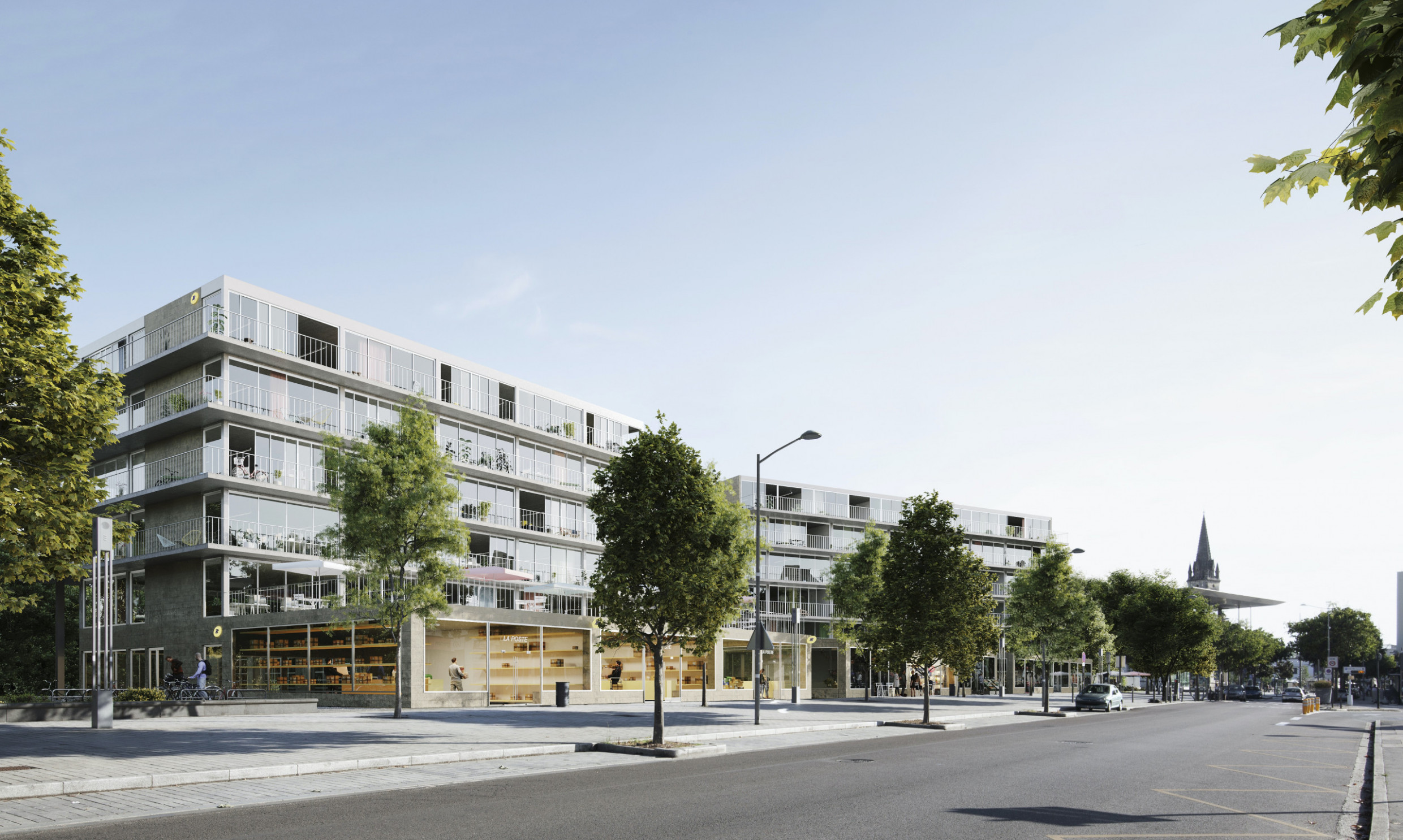 Aménagement d’un îlot urbain, Mérignac — Christophe Hutin Architecture